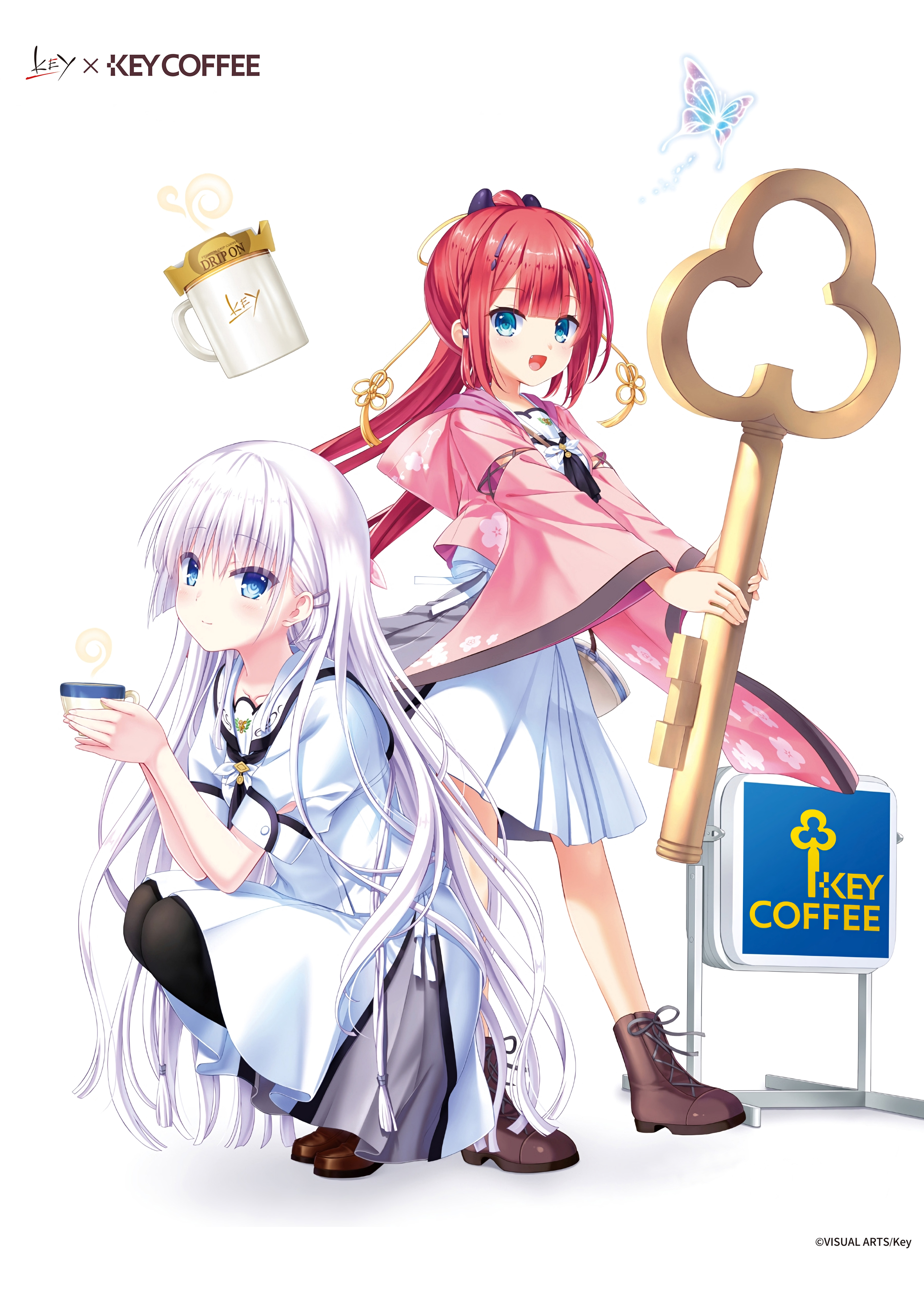 key humuyun na-ga summer pockets summer pockets reflection blue kamiyama shiki naruse shiroha ...